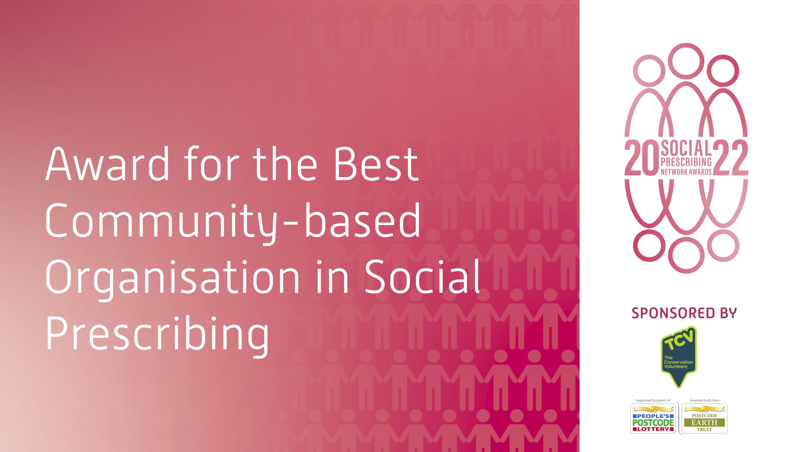 TCV sponsors award at Social Prescribing Network Awards | TCV