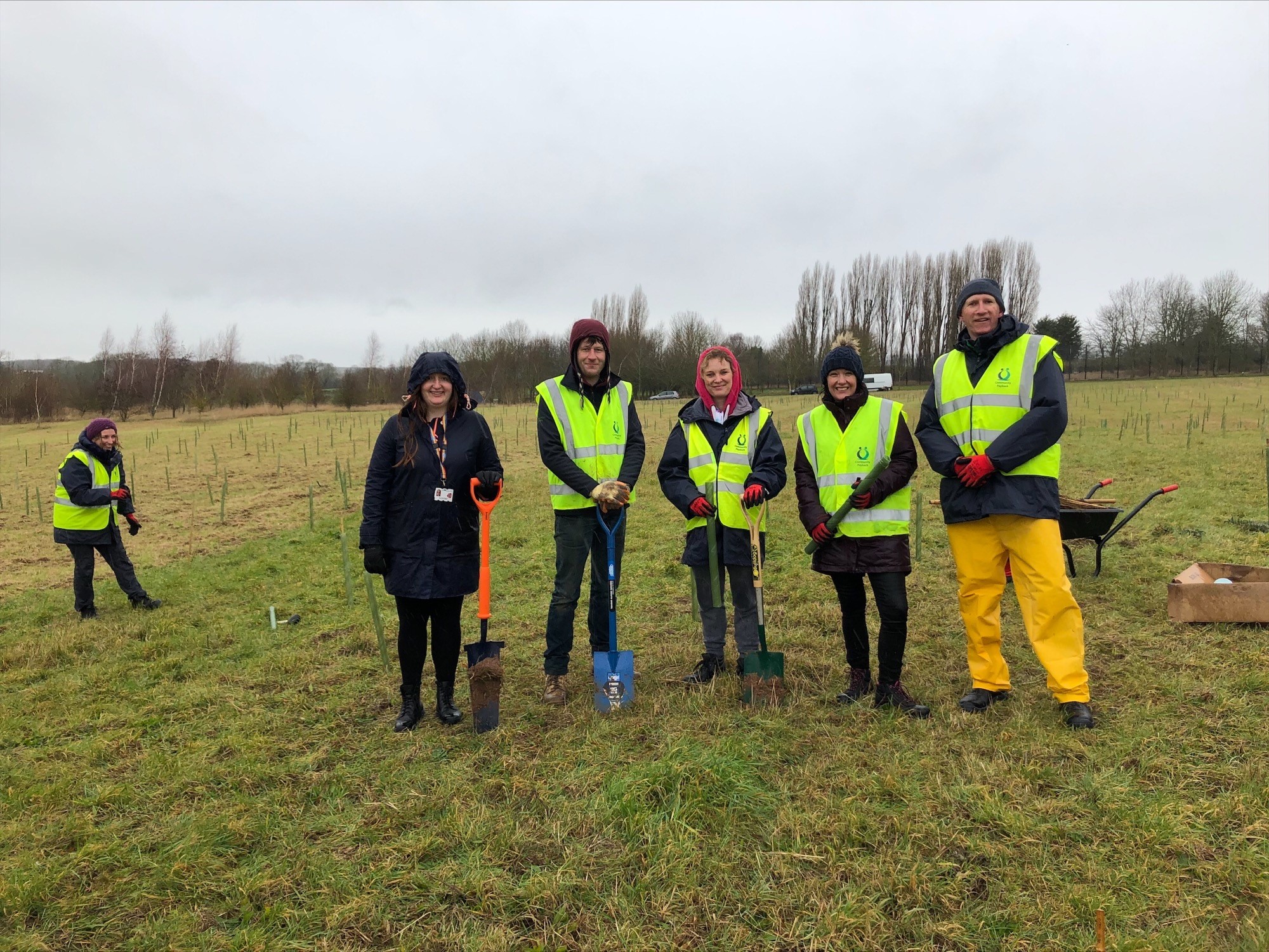 NHS Forest award for Most Trees Planted 2021-22